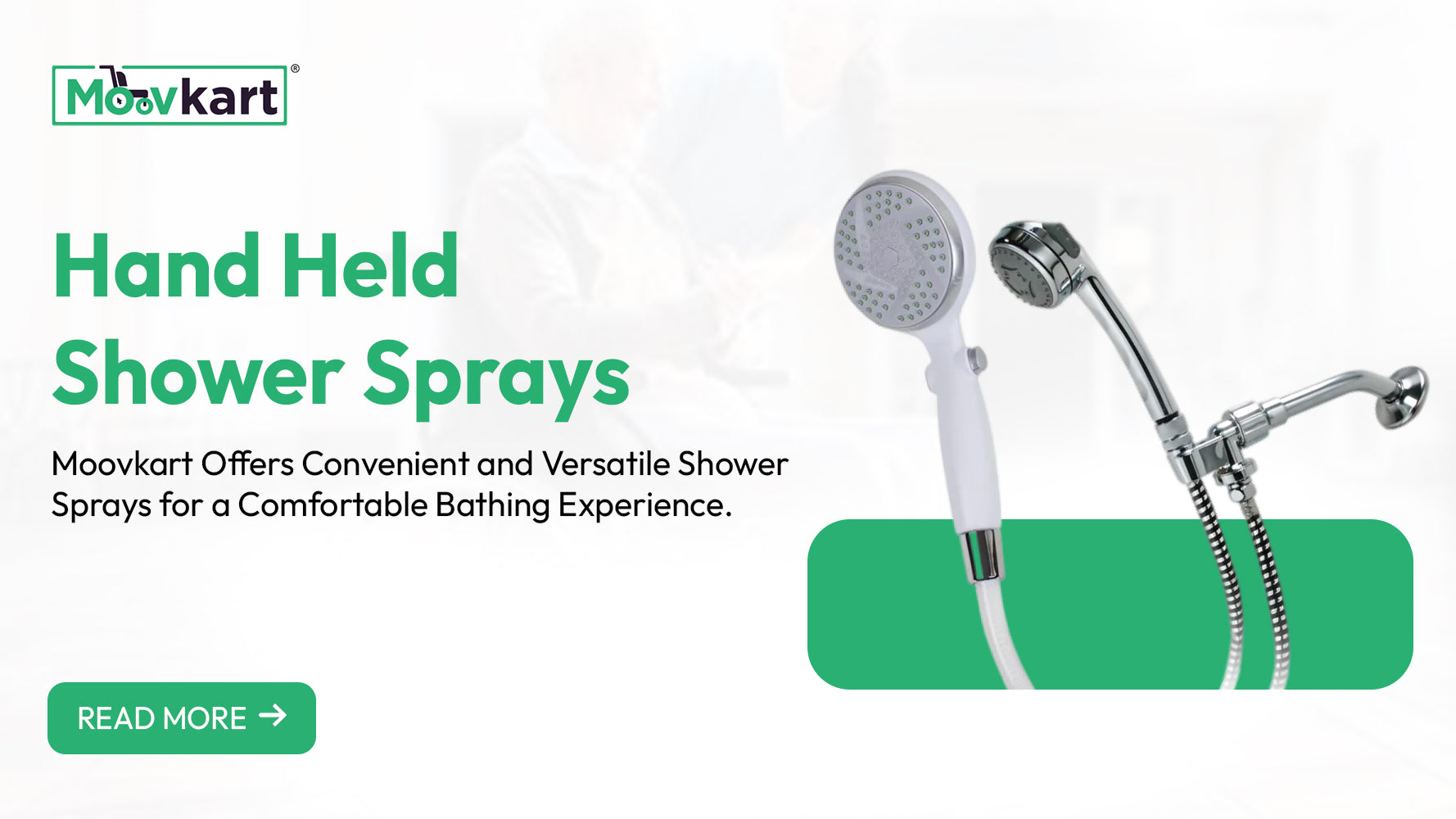 Best Handheld Shower Sprays for Comfort & Convenience | Moovkart ...