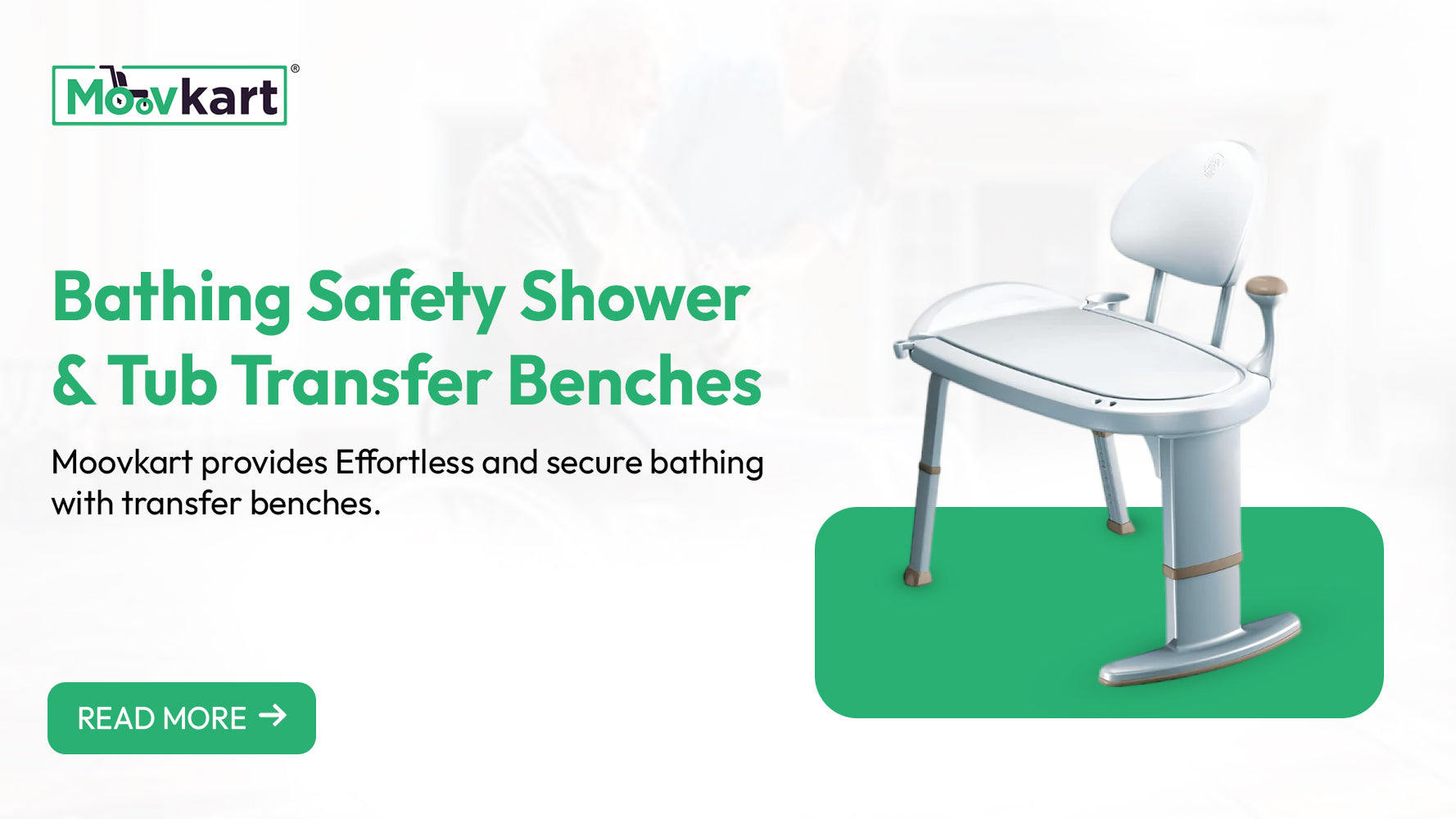 Transfer Benches for Bathroom Safety & Easy Access | Moovkart ...
