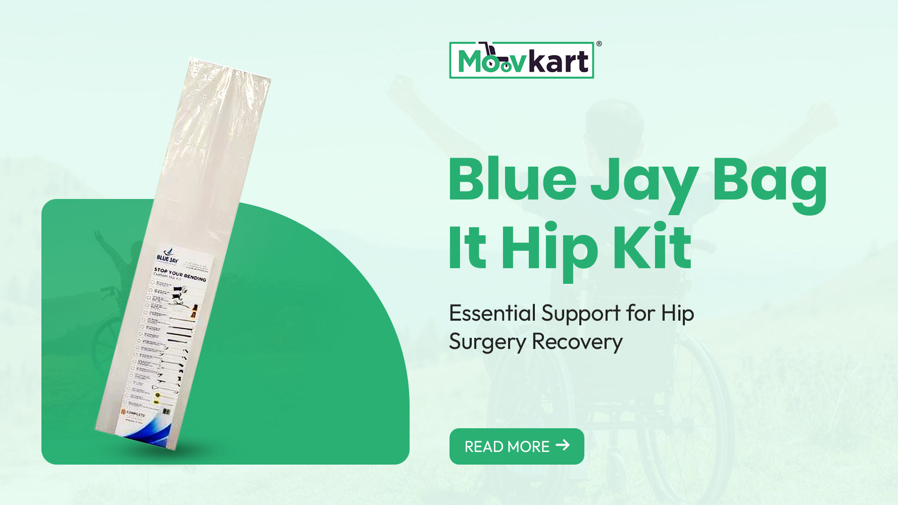 Blue Jay Bag It Hip Kit: Essential Support for Hip Surgery Recovery ...