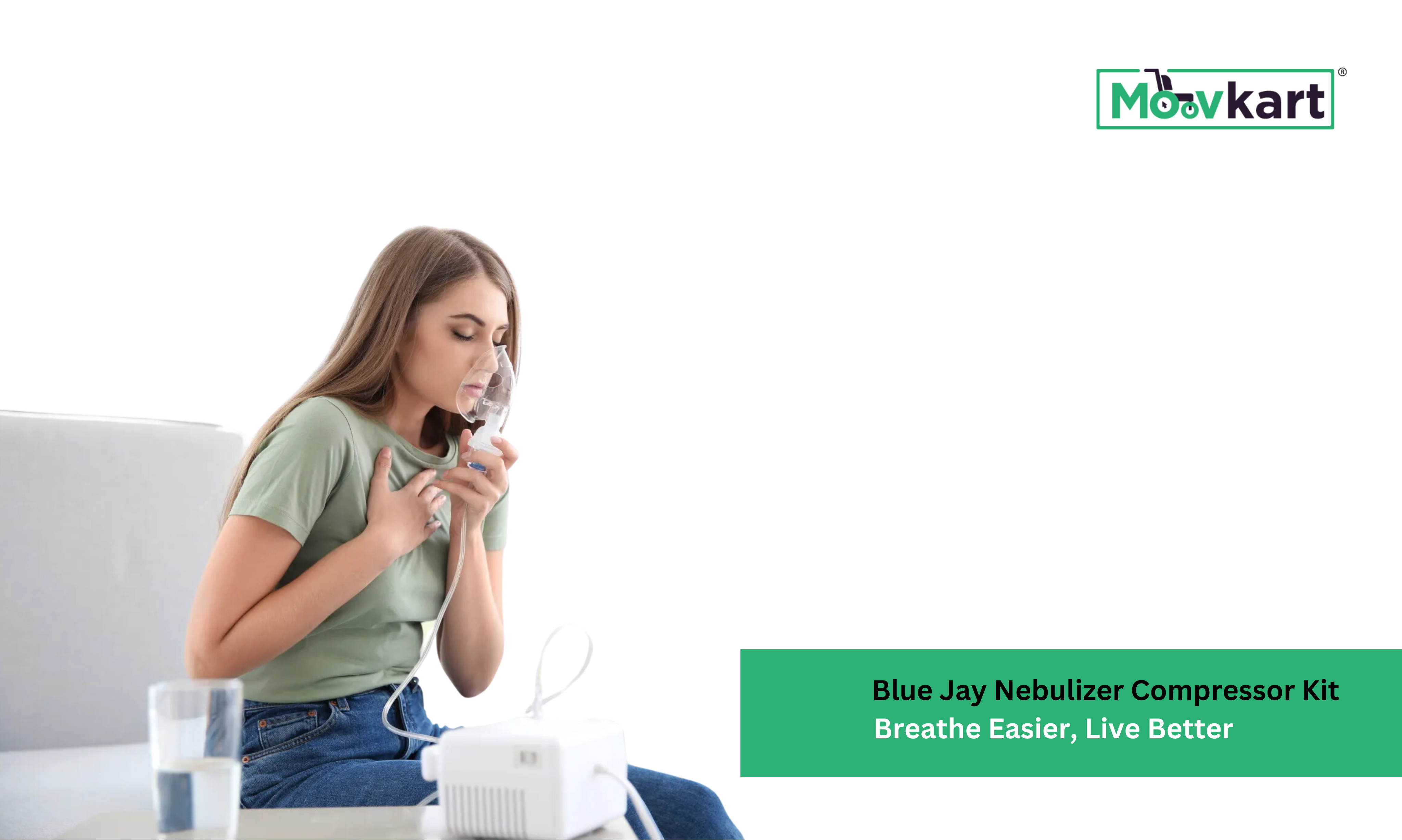 Blue Jay Nebulizer Compressor Kit for Fast, Effective Breathing ...