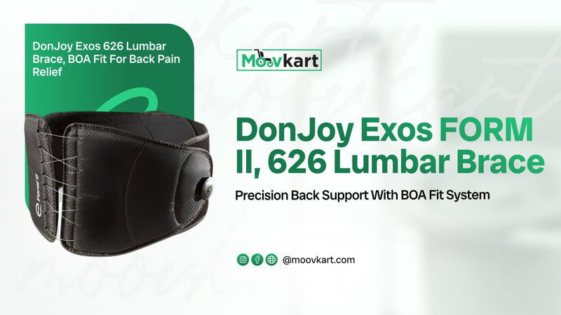 DonJoy Exos FORM II 626 Lumbar Brace – Precision Back Support with BOA ...