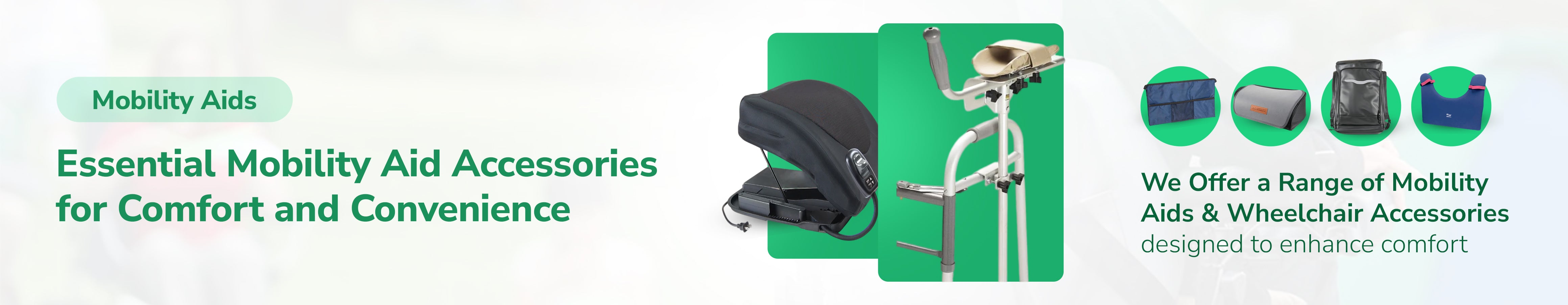 Shop Premium Wheelchair Accessories for Comfort & Mobility | Moovkart ...