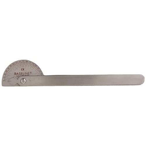 Baseline Stainless Steel Goniometer 6 Inch Precision ROM Tool ...