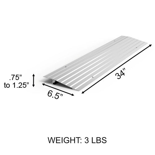 EZ-Access Threshold Entry Ramp, Slip Resistant Aluminum Surface ...
