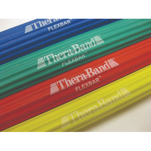Thera-Band FlexBar Exercise Bar for Hand Therapy, Green - Moovkart.com