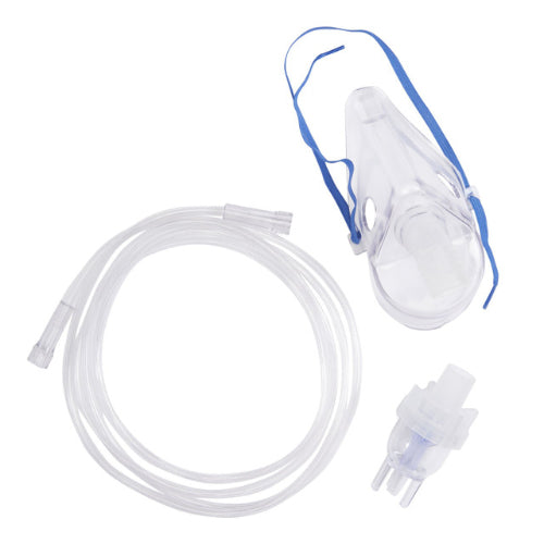 McKesson Adult Nebulizer Mask Kit, 7-Foot Kink-Resistant Tubing ...