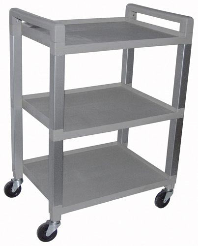 Polyurethane Utility Cart 3-Shelfs Without Drawer - Moovkart.com