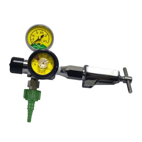 Drive Medical Oxygen Regulator with CGA-870 Yoke Connector - Moovkart.com