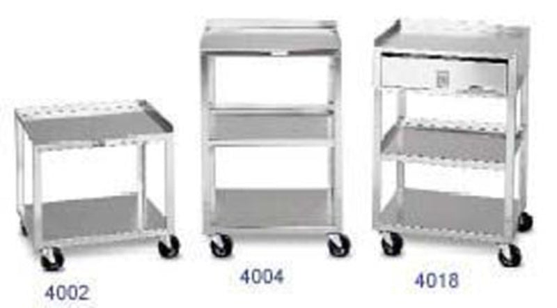 Fabrication Enterprises Mobile Cart- 2 Shelf MB-TD With Drawer ...