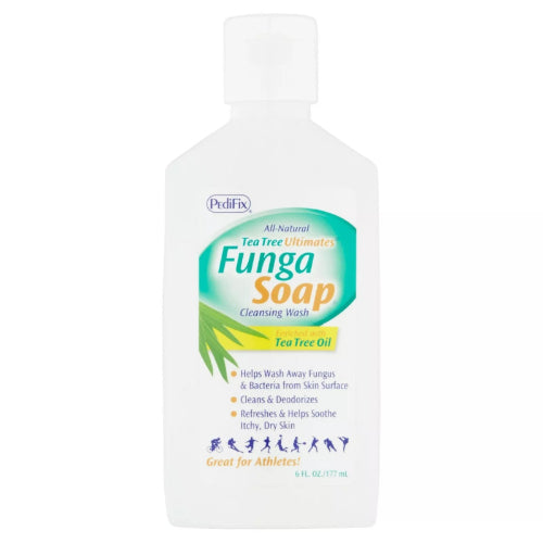 PediFix FungaSoap Tea Tree Oil Ultimates Cleansing Wash, 6 Ounces ...