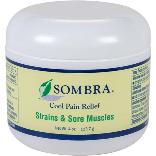 Sombra Cool Pain Relief for Strains and Sore Muscles, 8 oz Jar ...