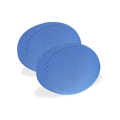 Vive Health Oval Balance Pads, Blue, Pack Of 2 - Moovkart.com
