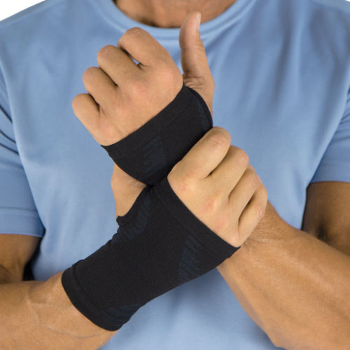 Vive Health Wrist Compression Sleeve, Black - Moovkart.com